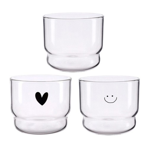 Durable Glass Cup Drinkwares Suitable For Microwave Heating And ...