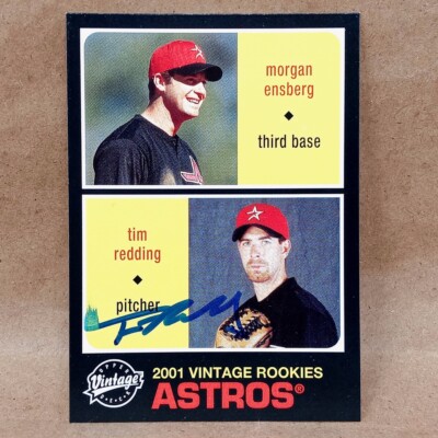 2002 Upper Deck Vintage #134 Tim Redding SIGNED Autograph Houston ...