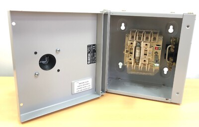 New Crabtree Fusestar 20Amp SP+N HRC Fuse Switch Disconnector SPN ...