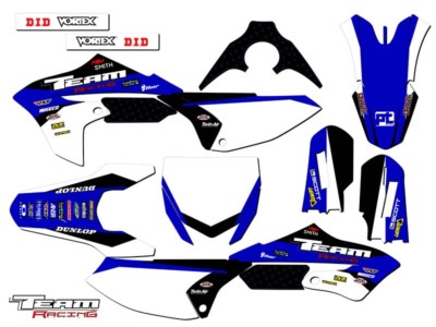 2018-2020 YAMAHA YZ 65 GRAPHICS KIT YZ65 MOTOCROSS DECALS DECO DECOR ...