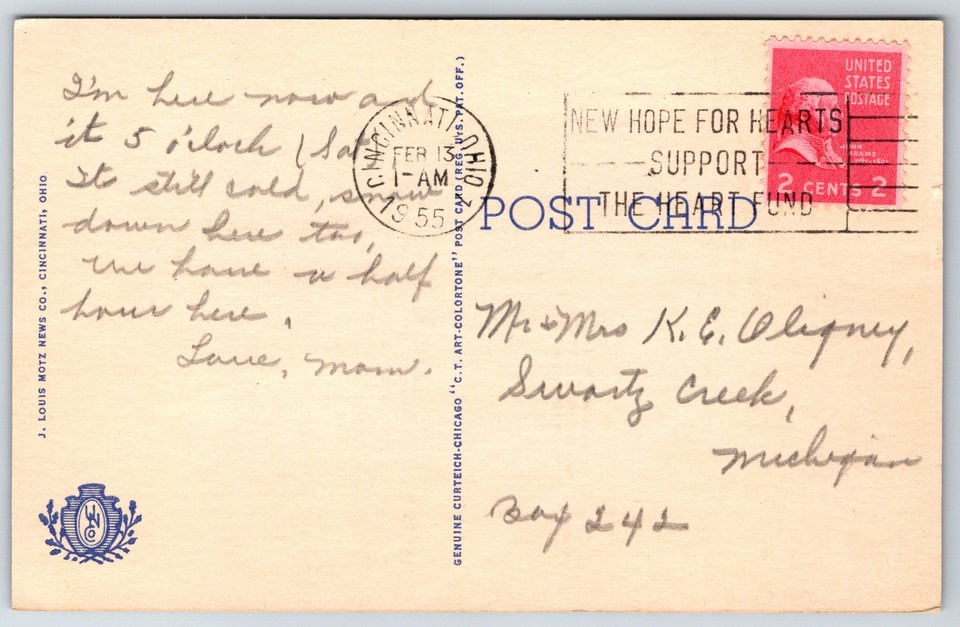 Cincinnati Ohio~Crosley Field~Cincinnati Reds Baseball~Linen Postcard ...