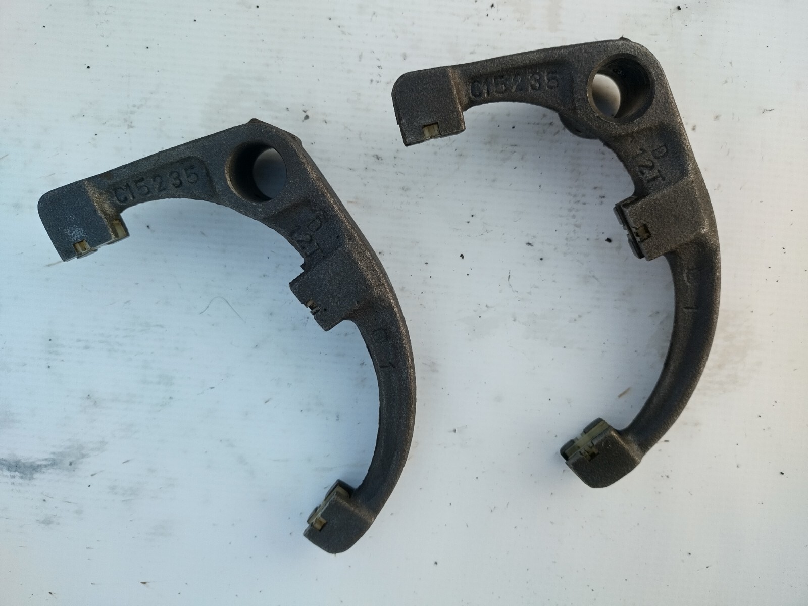 NP205 Shifter Synchro Fork NP 205 Chevy GM Shift Rail Forks ...