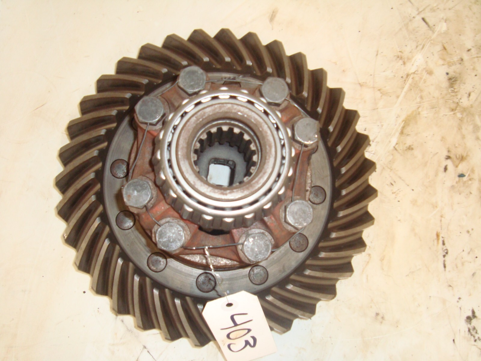 Fordson Major Tractor Rearend Differential Ring Gear Assembly | eBay