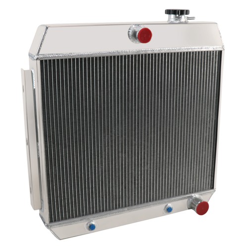 Aluminum 4 Rows Radiator For 1955-1957 56 Chevy Bel Air Nomad Del Ray ...