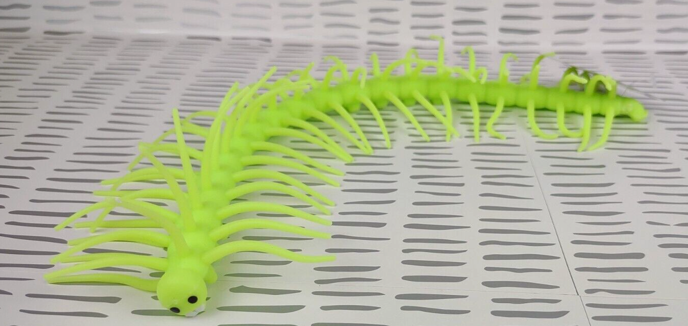 Squishy Simulation Centipede Stretchy Stress Relief Toy Centipede Green ...