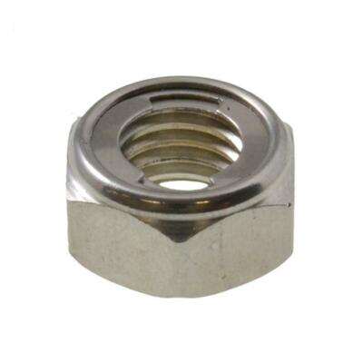 Pack of 1 Stainless A2 304 All Metal Lock Nut M8 x 1.25p Insert Hex ...