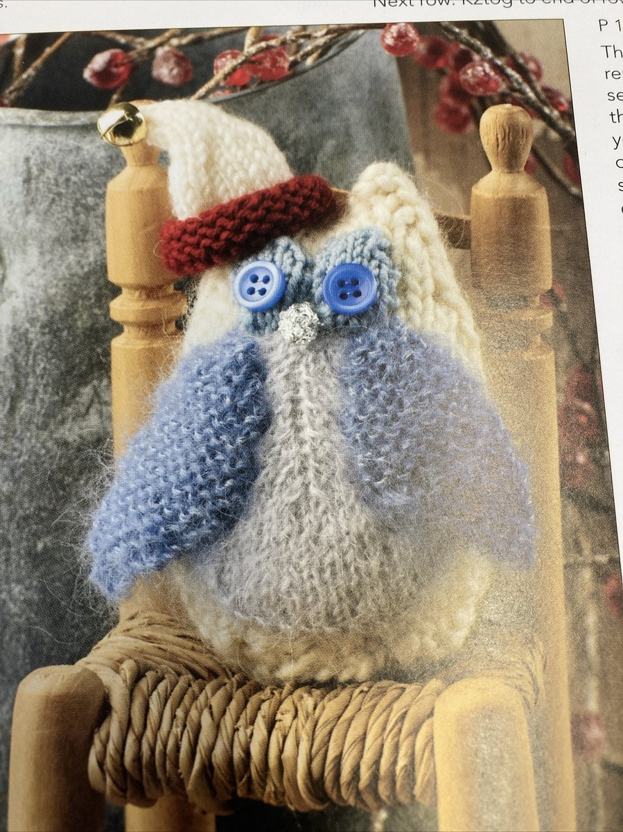 Owl Toy Knitting Pattern