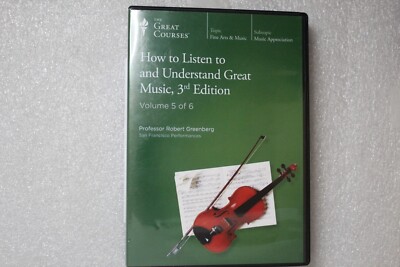 How to Listen to and Understand Great Music by Robert Greenberg (8 CD ...