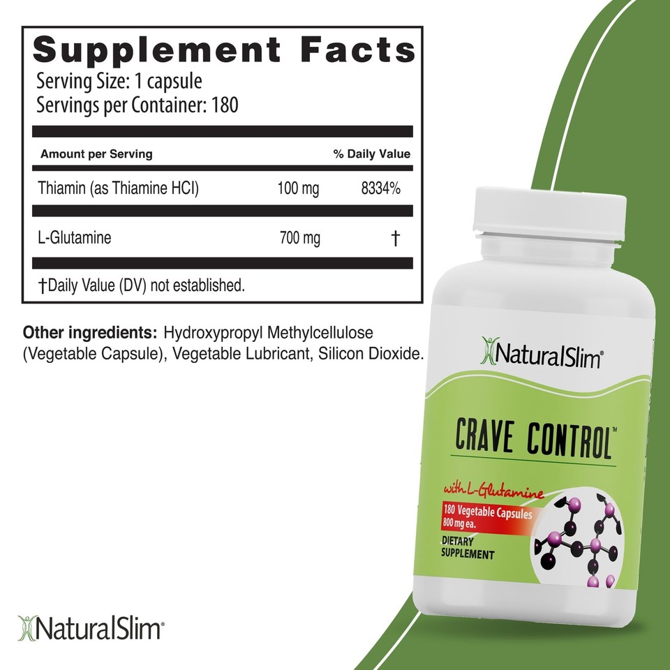 NaturalSlim Crave Control - Sugar Craving & Appetite Suppressant ...