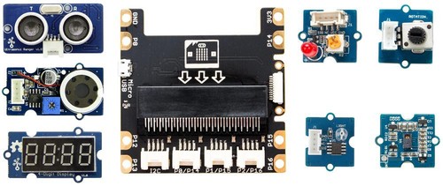 GROVE INVENTOR KIT FOR MICRO BIT, KIT CONTENTS GROVE SHIELD, 7X FOR ...