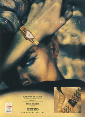 SEIKO WATCH MAGAZINE promo ad #32 1992 "NOT A WATCH" | eBay