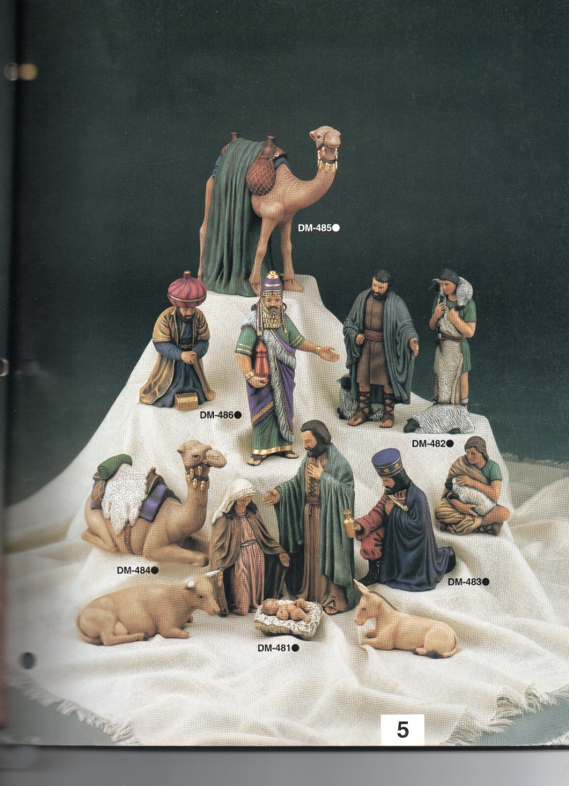 Ceramic Bisque Large Duncan Nativity Set Ready to Paint | eBay