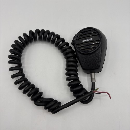 Shure 527B Handheld Voice Communication Push-To-Talk Microphone *AS-IS ...