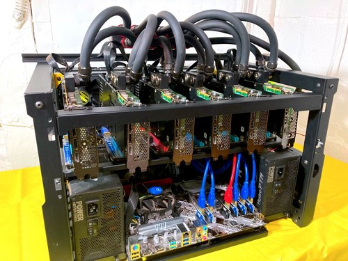 Mining Rig 6x NVIDIA RTX 3090 GPU - Liquid Cooling - 2x1200W - RaveoOS ...