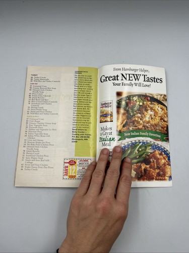 1997 August/September, Betty Crocker Cookbook #131 "EASY CASSEROLES ...