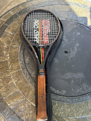 VTG Wilson Pro Staff Tennis Racket PWS Graphite Made With Kevlar ...