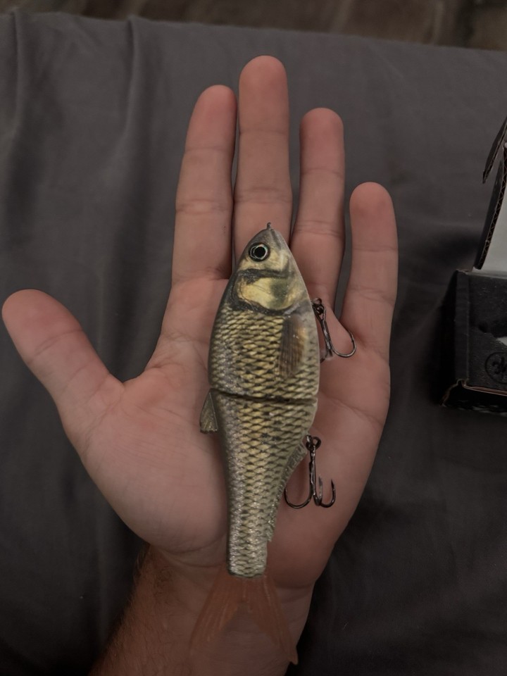 86 Baits Failsafe Glide Bait S.U.G.S. 24K Sorosoma SU Golden Shiner ...