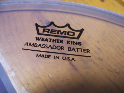 New 15" Remo Clear Ambassador Batter Drum Head Weather King FREE ...