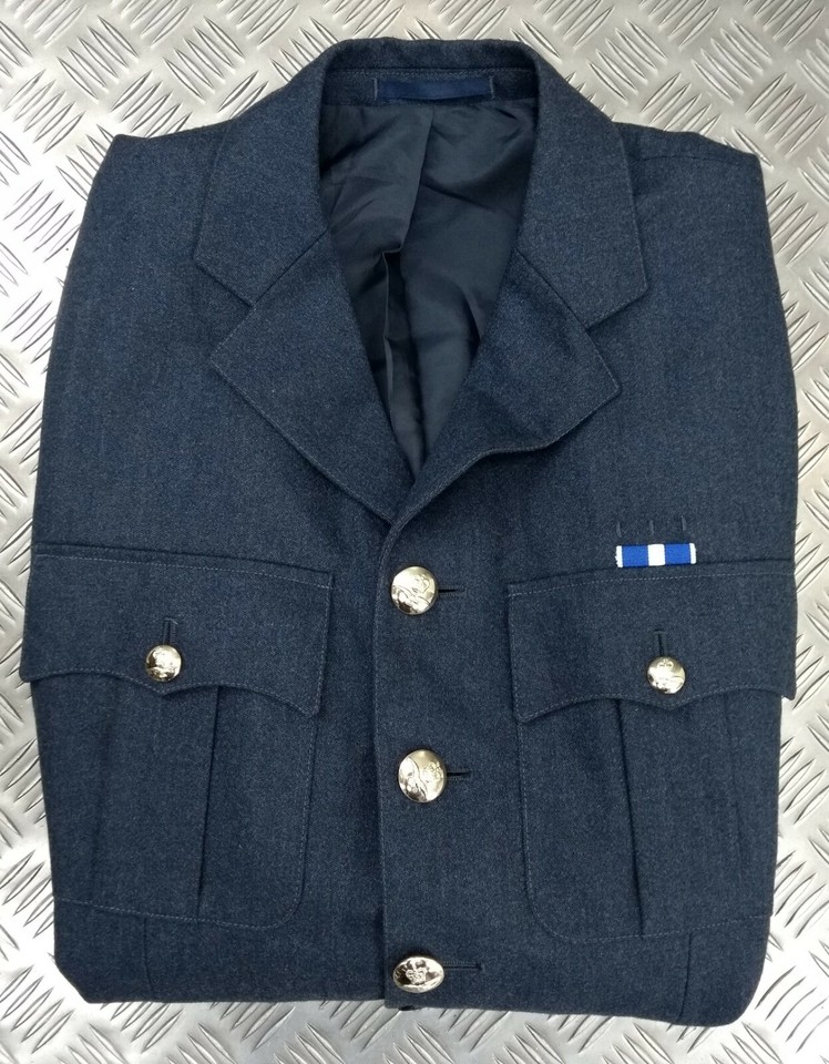 RAF No1 Jacket British Air Force Blue Dress Uniform Jacket/Tunic Size ...