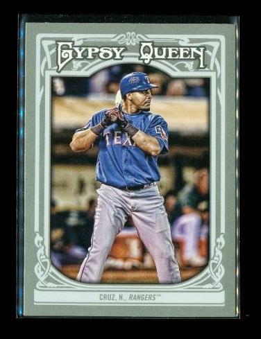 2013 TOPPS GYPSY QUEEN Baseball Trading Card #314 NELSON CRUZ Texas ...
