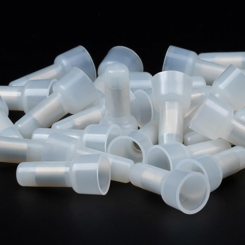 Closed End Crimp Connectors 16-14 AWG 100 Pcs Wire Splice Caps ...