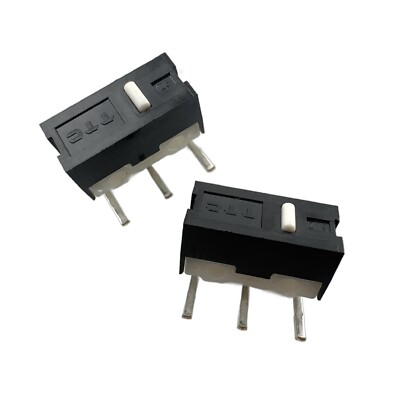 TTC 6mm Right Bent/Curved Foot White Dot Mouse Micro-Switch (4 Pieces) US Stock | eBay