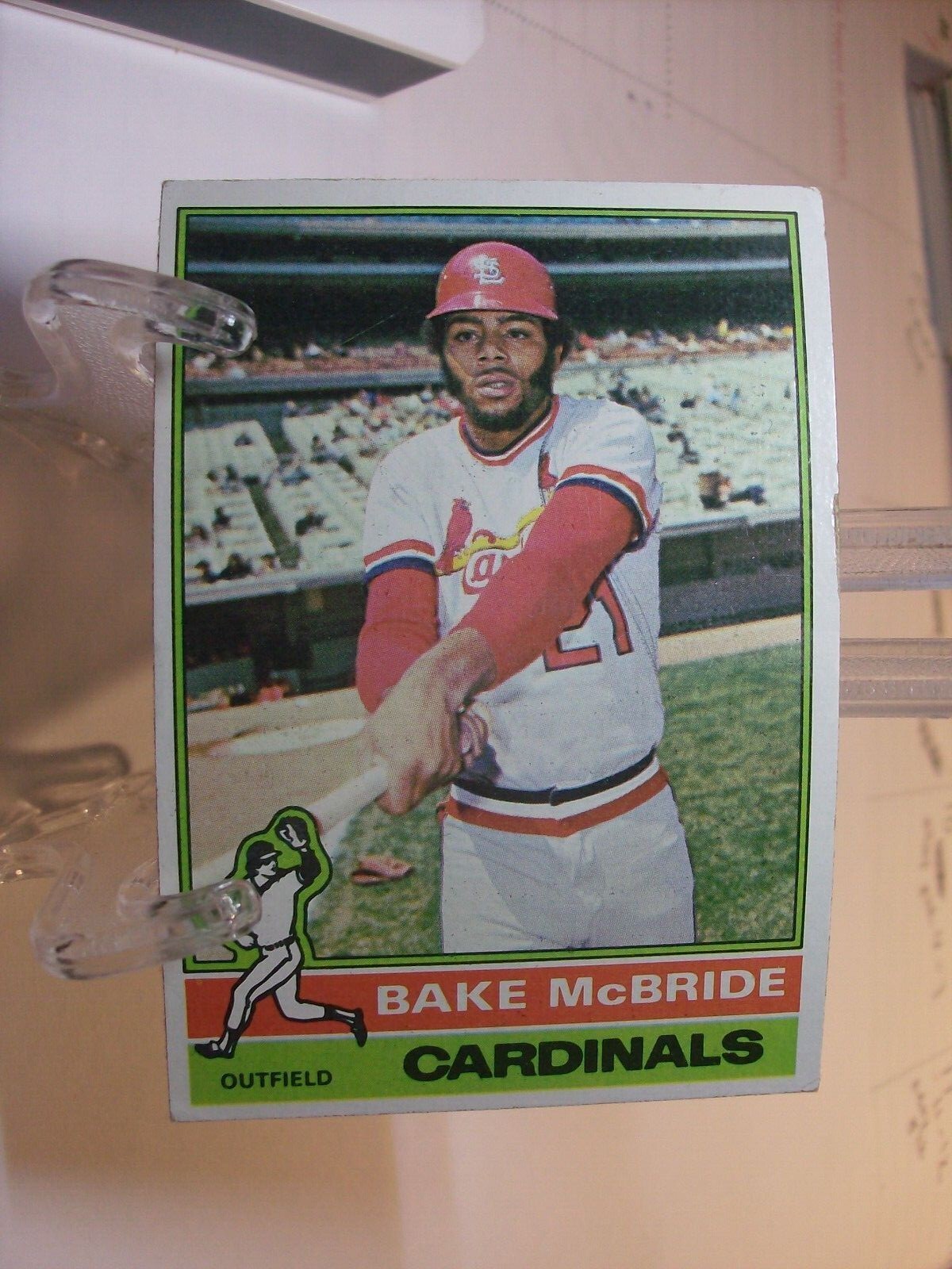 1976 Topps Baseball Card #135 Bake McBride (91759) | eBay