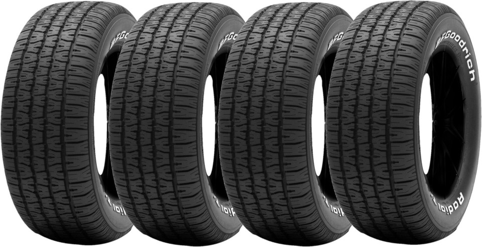15 STAGGERED RALLY WHEELS RIMS TIRES BFGOODRICH 255 235 60 15 RADIAL TA ...