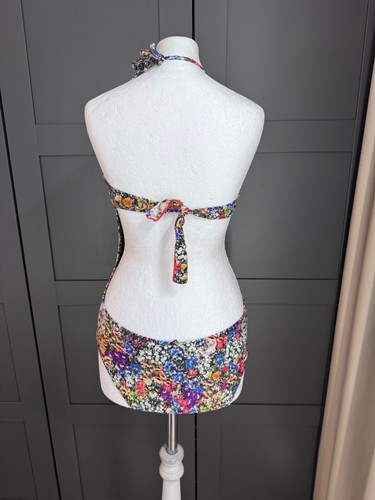 Paul Smith multicoloured floral pattern stunning backless one piece ...