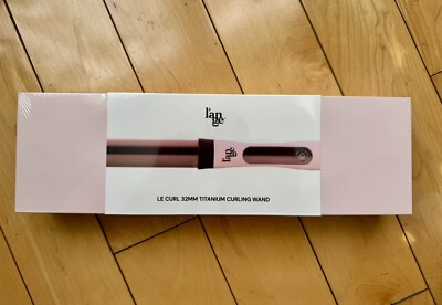 NEW L’ange Le Curl 32mm Titanium Curling Wand Blush SEALED | eBay