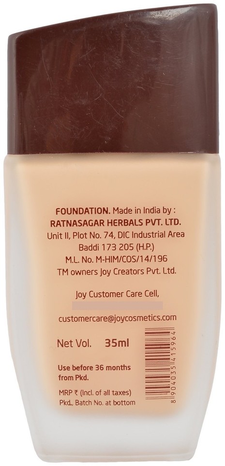 JOY Ultra Look Make-up Foundation SPF 15 Size 30 ML| BUY 1 GET 1 FREE ...