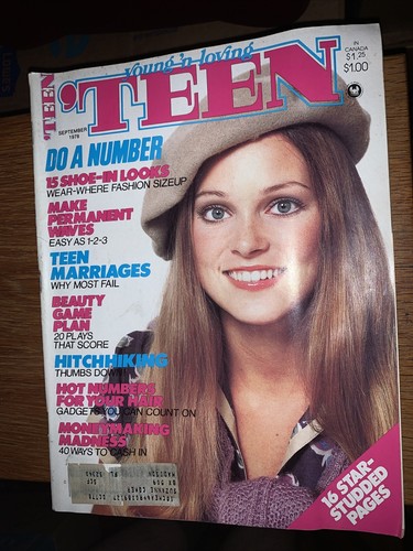 1978 September Teen Magazine. Young-n-Loving Nice Condition. Great ...