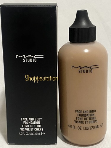 MAC Studio Face & Body Foundation Shade C6 LARGE SIZE 120ml / 4.0oz New ...