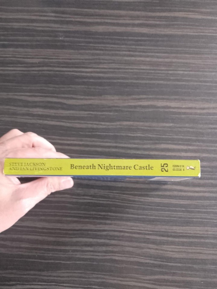 Fighting Fantasy 25 Beneath Nightmare Castle Peter Darvill-Evans | eBay UK