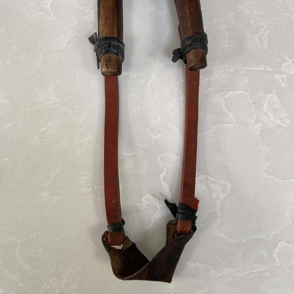African Carved Wood Slingshot. Vintage Hand Made Mali Origin | eBay UK