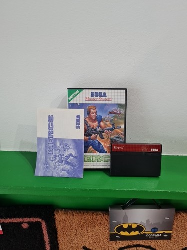 Mercs Sega Master System PAL Multi Usagé Complet Beau | eBay