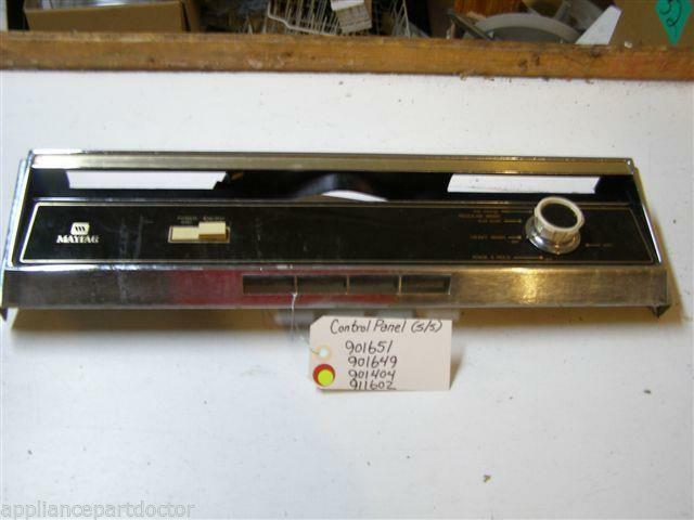 MAYTAG DISHWASHER 901651 901649 901404 911602 CONTROL PANEL W/ TIMER ...