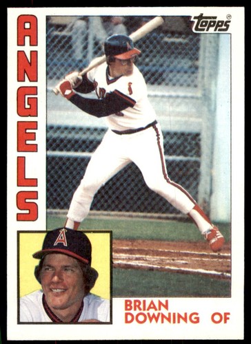 1984 Topps Brian Downing C Baseball Cards #574 | eBay