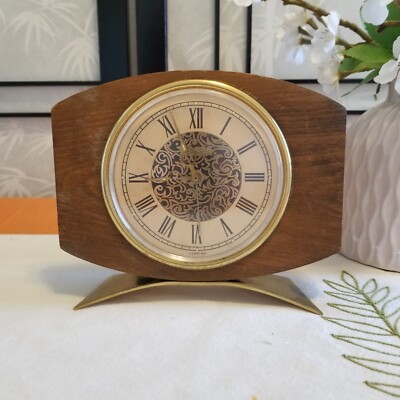1930's German Splendex Mechanical Mantle/Desk Clock - EUC 99 | eBay