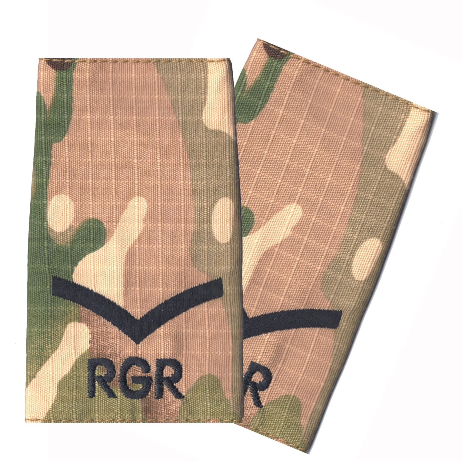 Royal Gurkha Rifles Rank Slides MTP Multicam Gurkha Rank Slides RGR ...