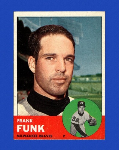 1963 Topps Set-Break #476 Frank Funk EX-EXMINT *GMCARDS* | eBay