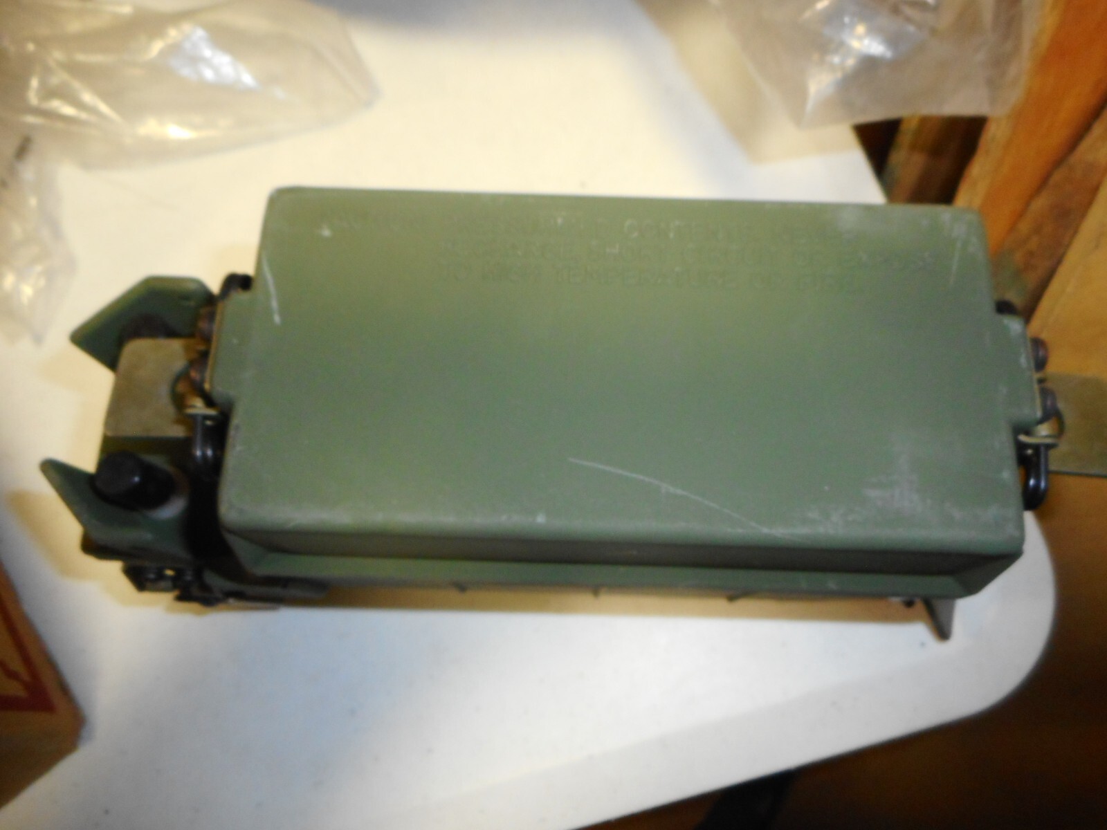NOS Military Radio Battery Box CY-8523A/ PRC Sincgars | eBay
