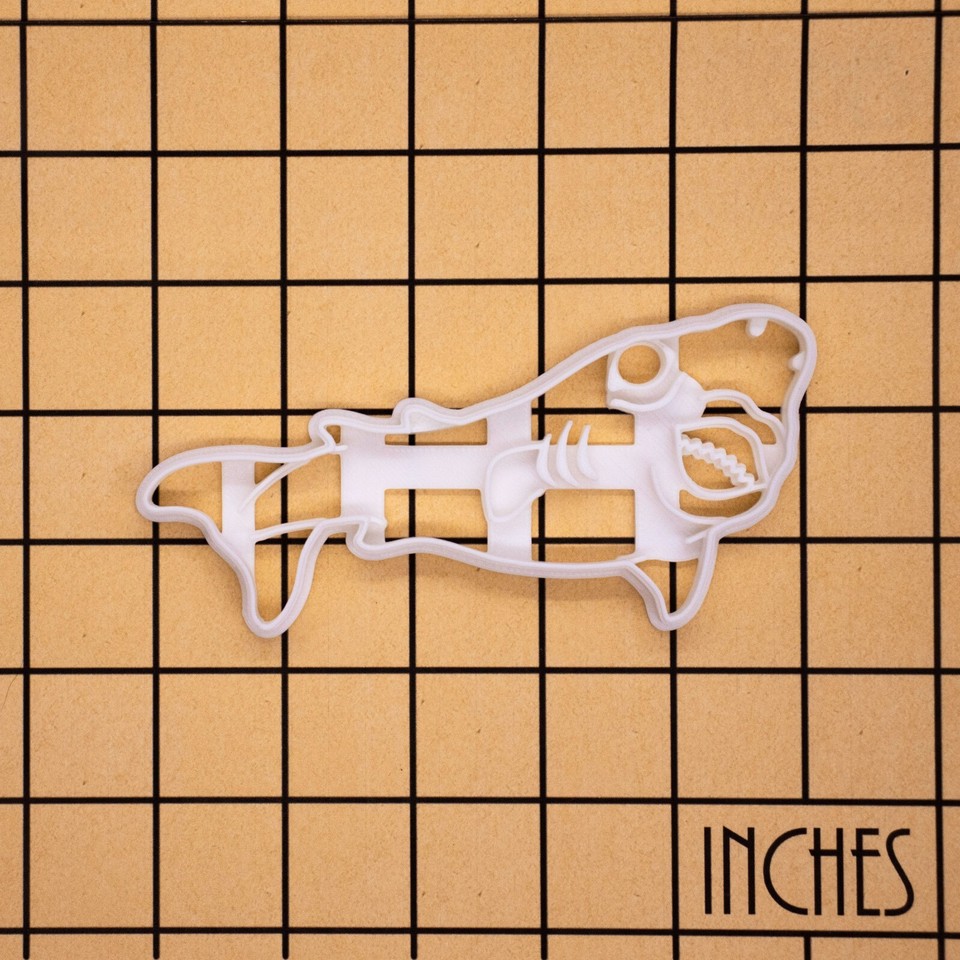 Cookiecutter Shark Cookie Cutter - cigar shark, marine wildlife, ocean ...