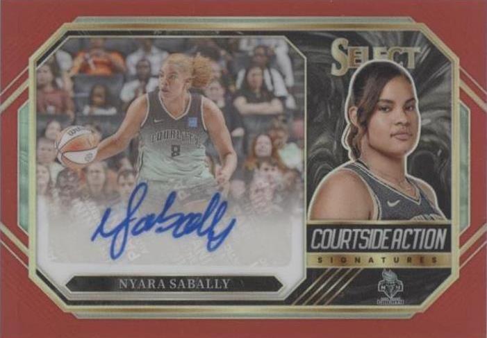 2024 Panini Select WNBA - Courtside Action Signatures Nyara Sabally # ...