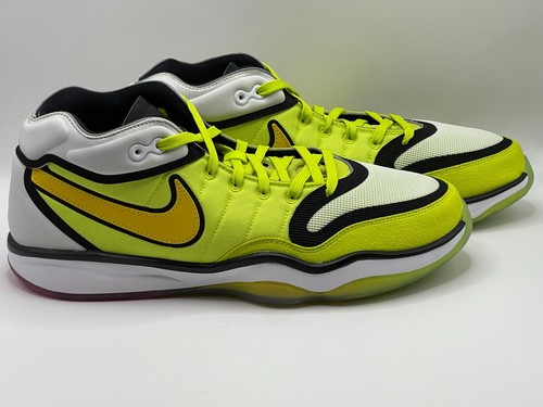 Nike Men's Air Zoom G.T. Hustle 2 Athletic Basketball Shoes 12.5 Yellow ...