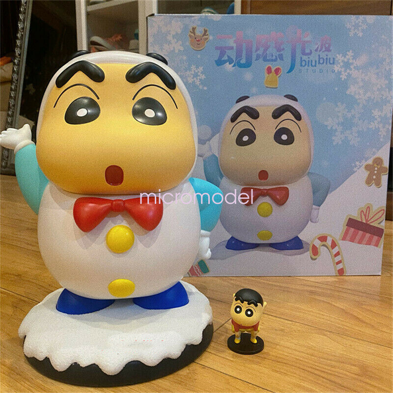 DGGB Studio Snowman Crayon Shin-chan Resin Model Painted In Stock H35cm ...