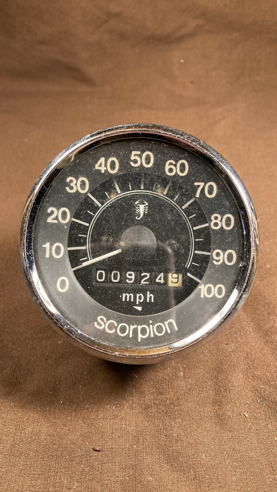 Vintage 70s 80s Scorpion Snowmobile Speedometer Used | eBay