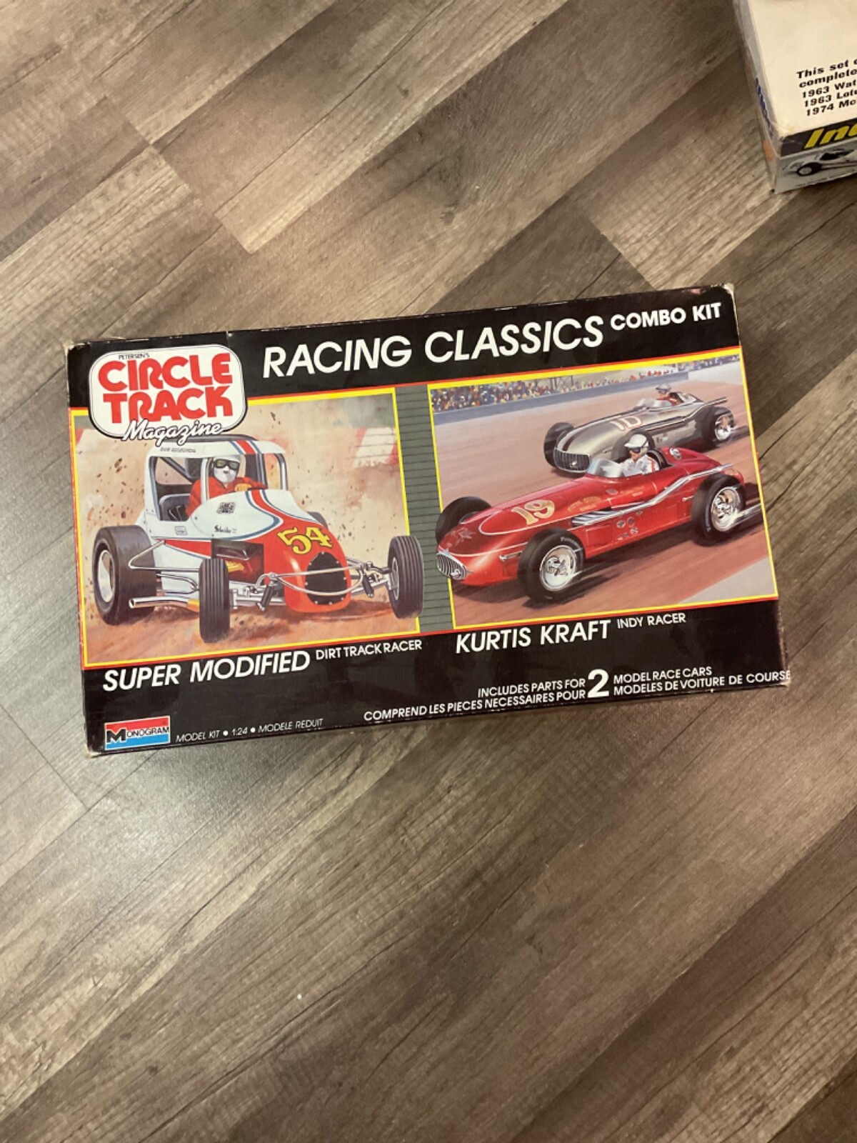 Monogram Racing Classics 2-CAR Combo Kit, 1/24 , Model Kit open intact ...
