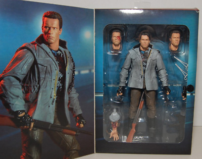 NECA Terminator T-800 Tech Noir Ultimate 7" Action Figure ...