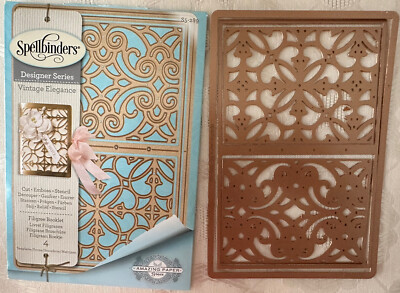 Spellbinders Designer Series Vintage Elegence Die Set | eBay